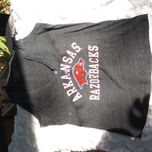 Original Retro Brand | Tops | Ladies Arkansas Razorbacks Tank Top ...